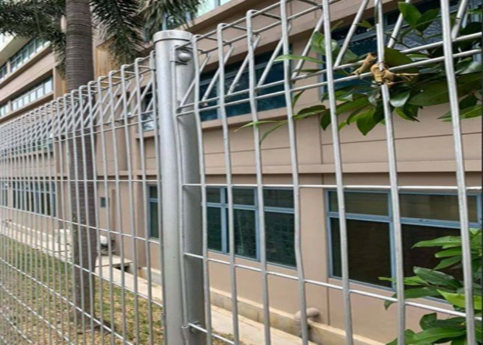 PVC Coated / Galvanized BRC Roll Top Weld Mesh Fencing With 4.6mm Wire ... PVC Coated / Galvanized BRC Roll Top Weld Mesh Fencing With 4.6mm Wire ...