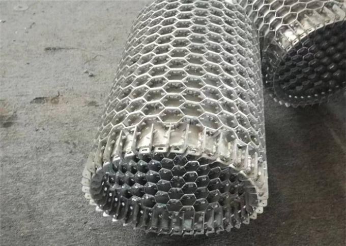 SS AISI310S Stainless Steel Hex Mesh Refractory 50X50mm Mesh
