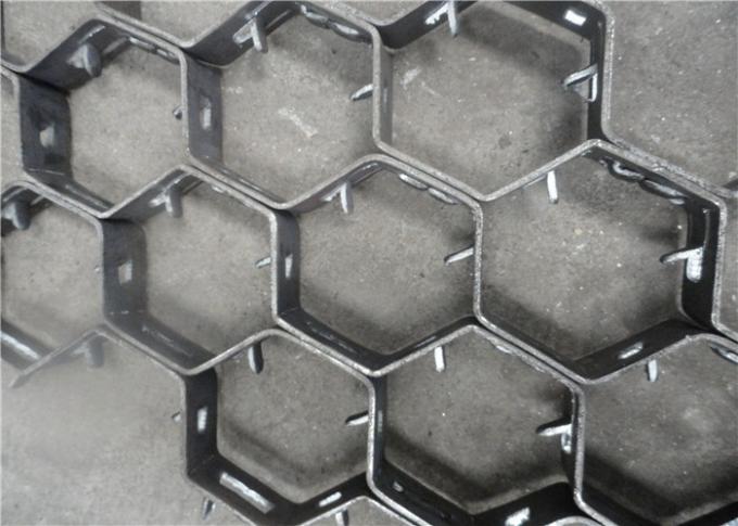 SS AISI310S Stainless Steel Hex Mesh Refractory 50X50mm Mesh