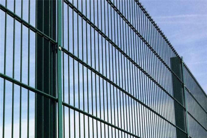 Twin Wire Welded Mesh Fence Panels - Double Wire Rigid Mesh Fences ...